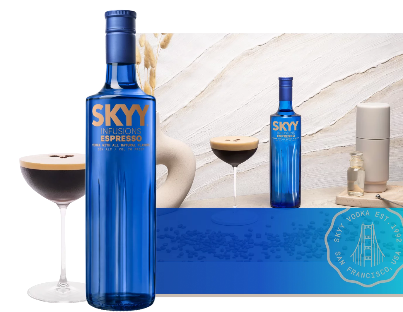 Skyy Blue Vodka